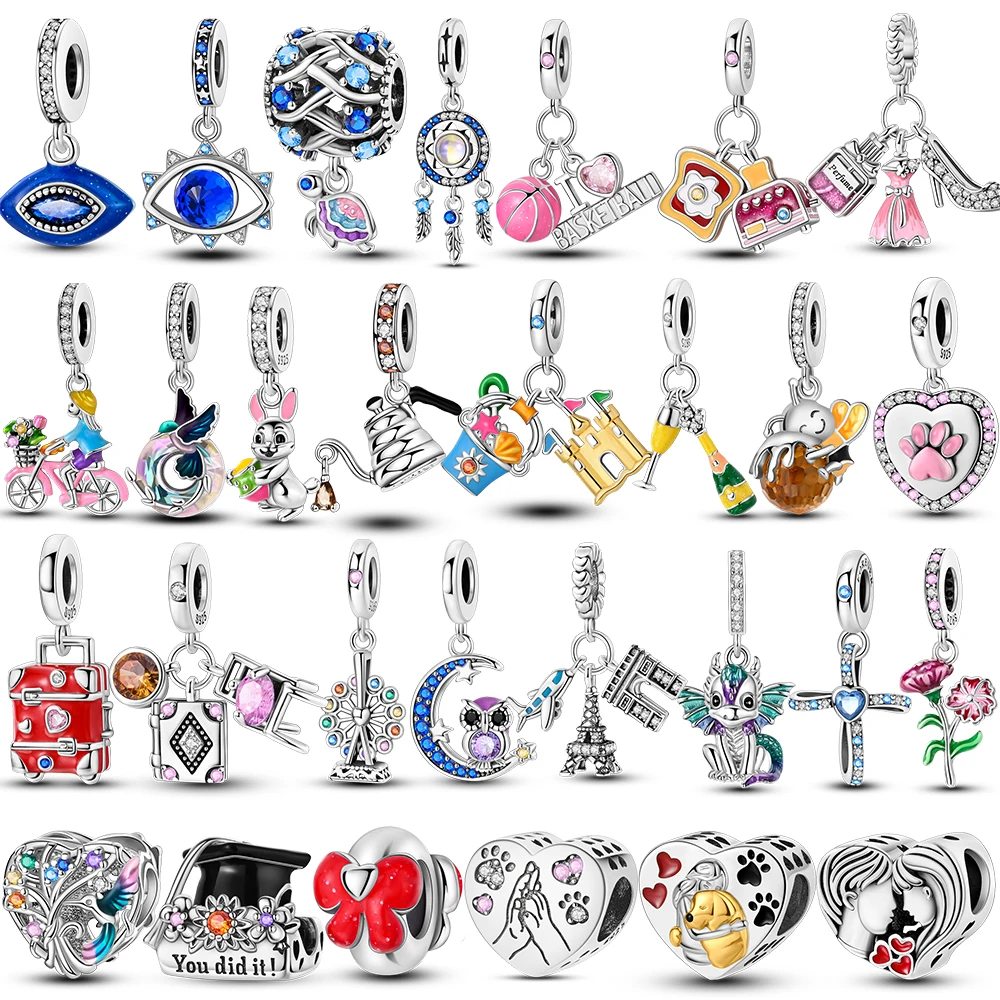 Devil-s-Eye-Fire-Dragon-Charms-Fit-Originales-925-Bracelets-925 ...