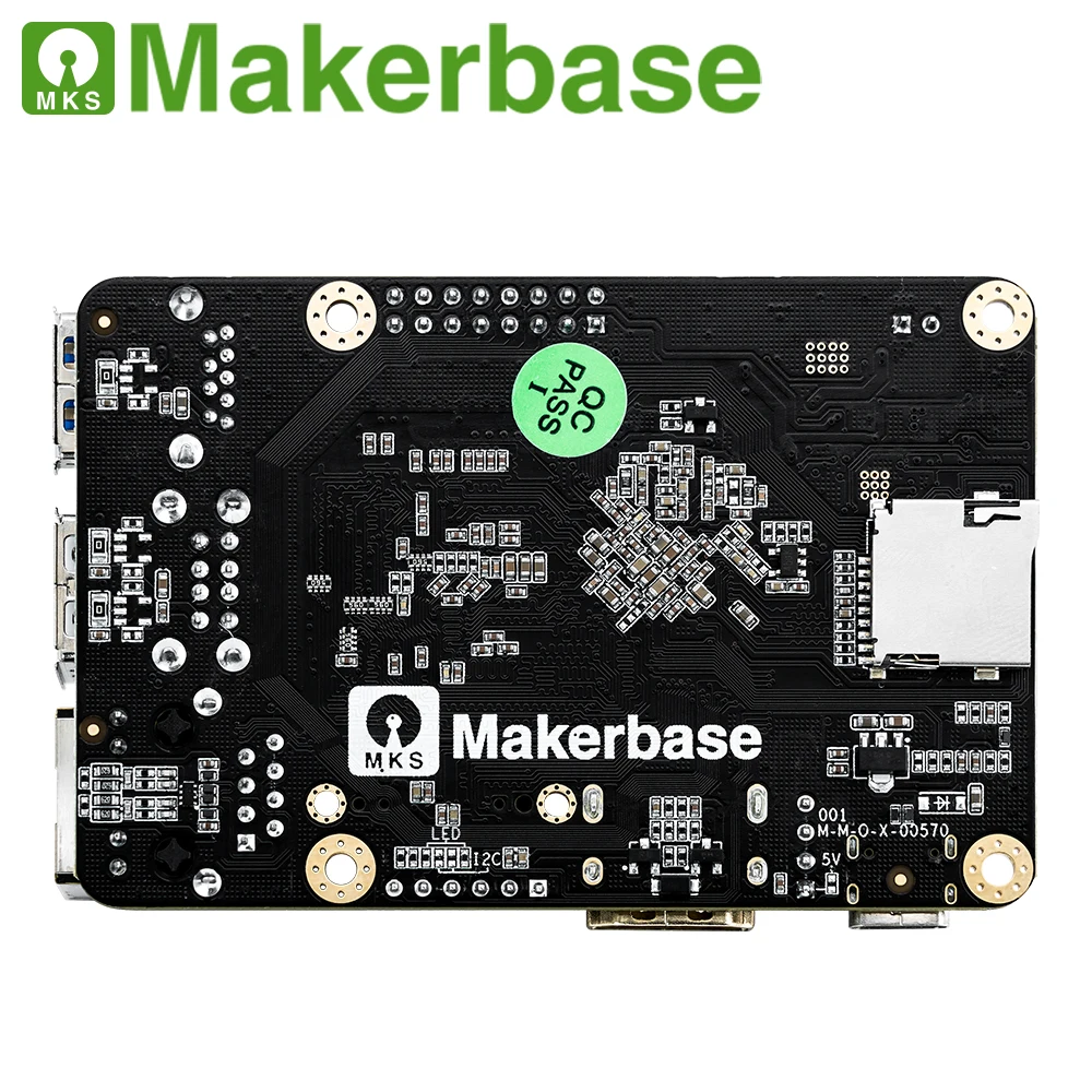 Makerbase-mks Pi Placa Quad-core 64bits Soc Onboard Klipper 3.5 Tela Sensível Ao Toque Para ...