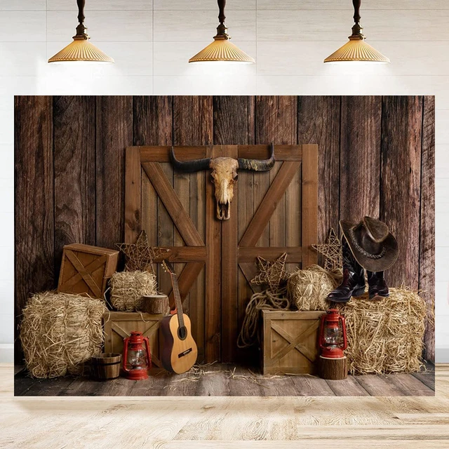 Country Western Backdrops