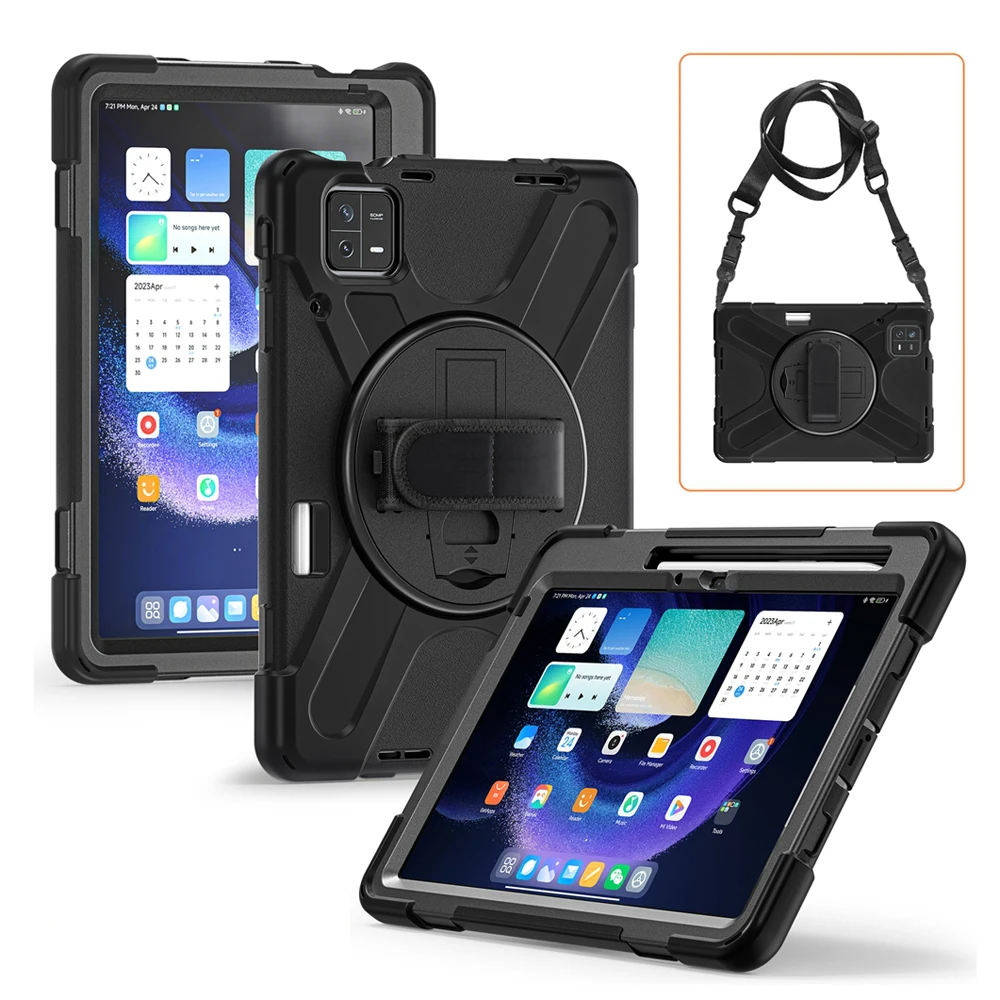 Shockproof-Kids-Safe-PC-Silicon-Stand-Shoulder-Strap-Tablet-Cover-For ...