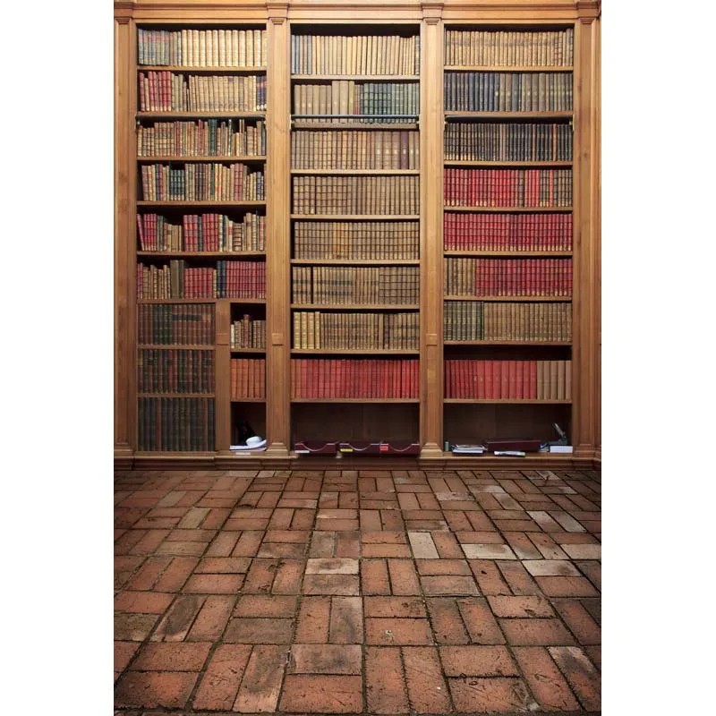 Graduation Bookshelf Background