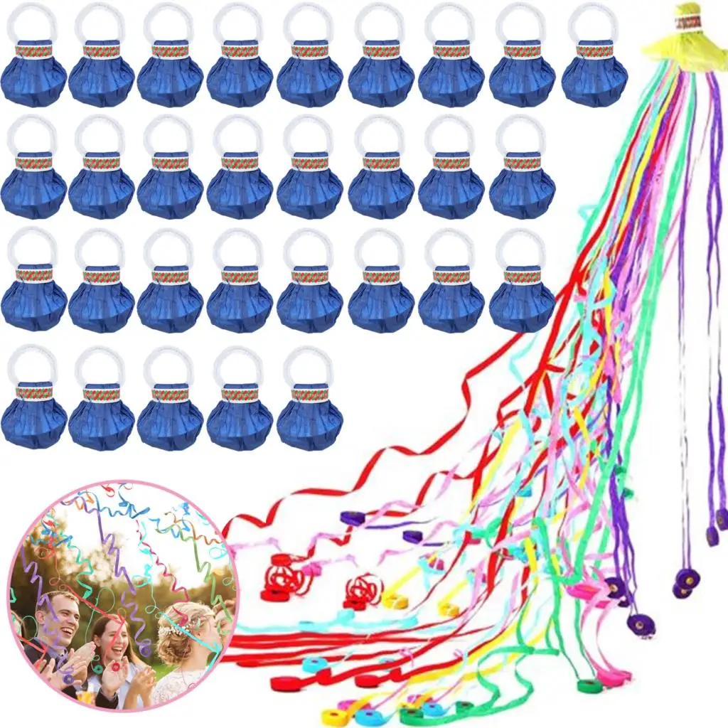 30-Pieces-Throw-Streamers-Party-Paper-No-Mess-Party-Streamers-for ...