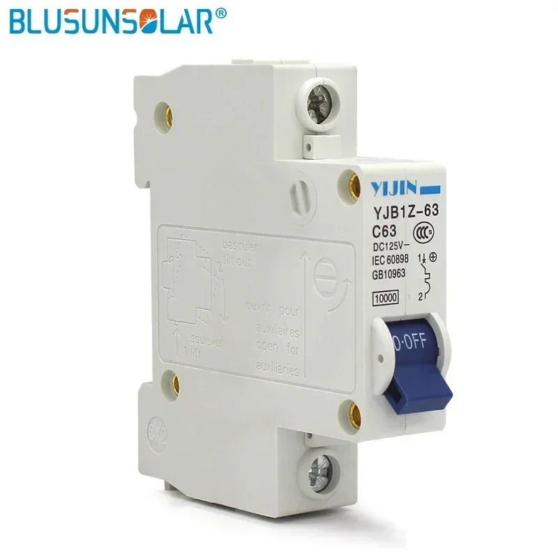 LEADER-LOGO-1-Pole-YJB1Z-63-DC-Mini-Circuit-Breaker-1-Pole-63A-125V ...