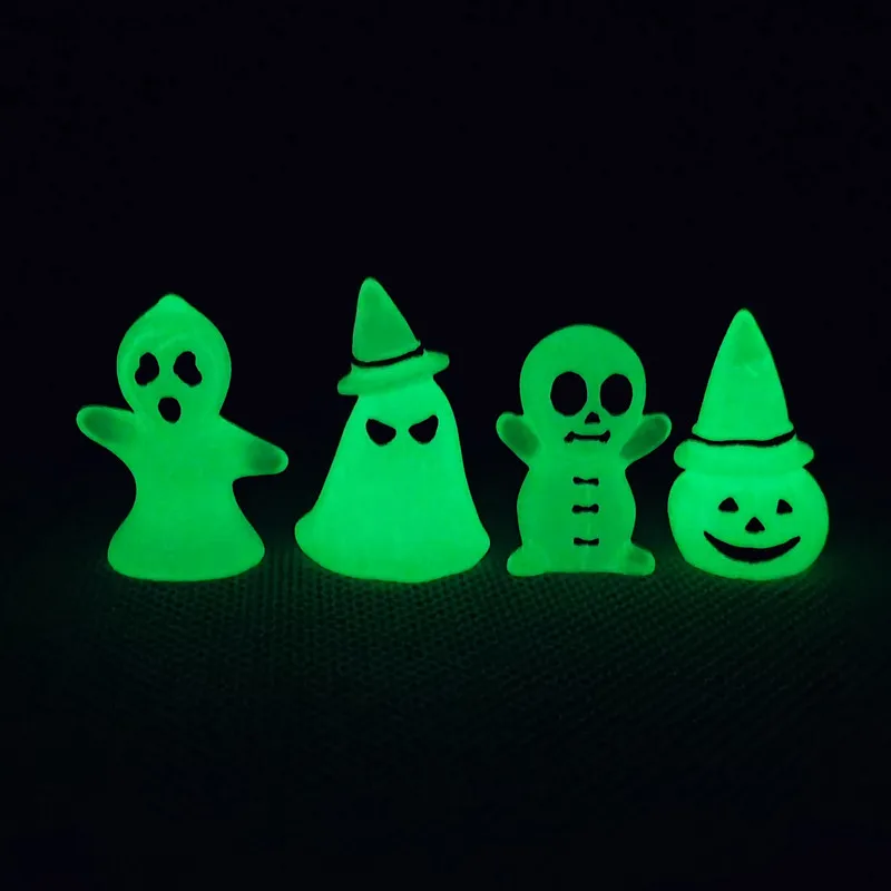 Creative-Resin-Halloween-Luminous-Ornaments-Ghost-Ghost-Skeleton ...
