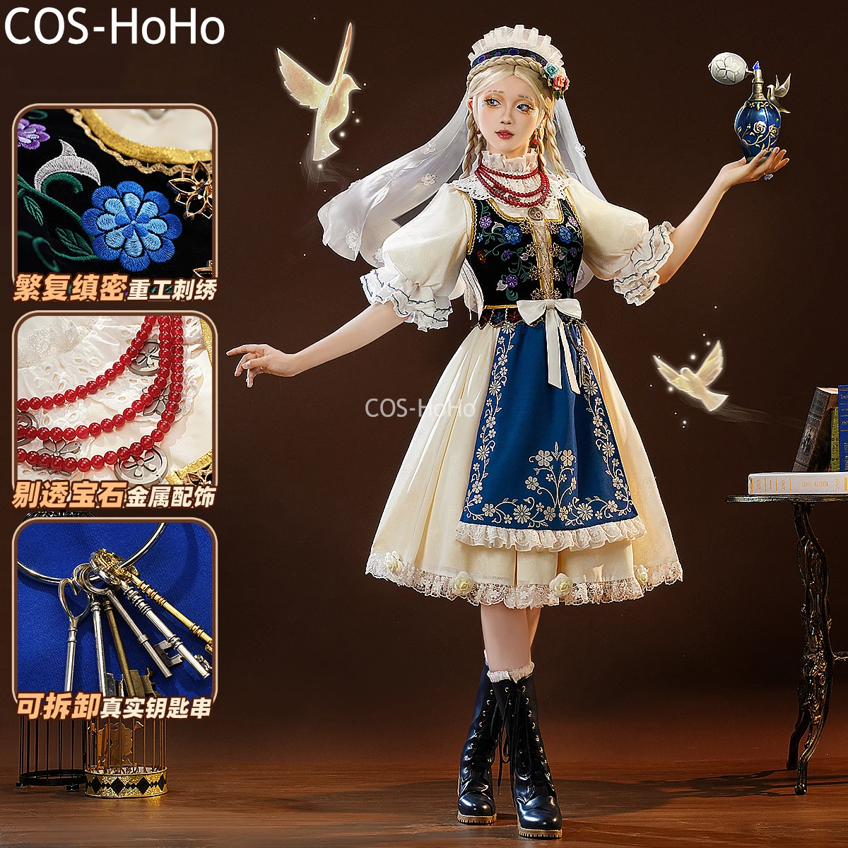 COS-HoHo-Identity-V-Vera-Nair-Perfumer-Game-Suit-Gorgeous-Dress-Uniform ...