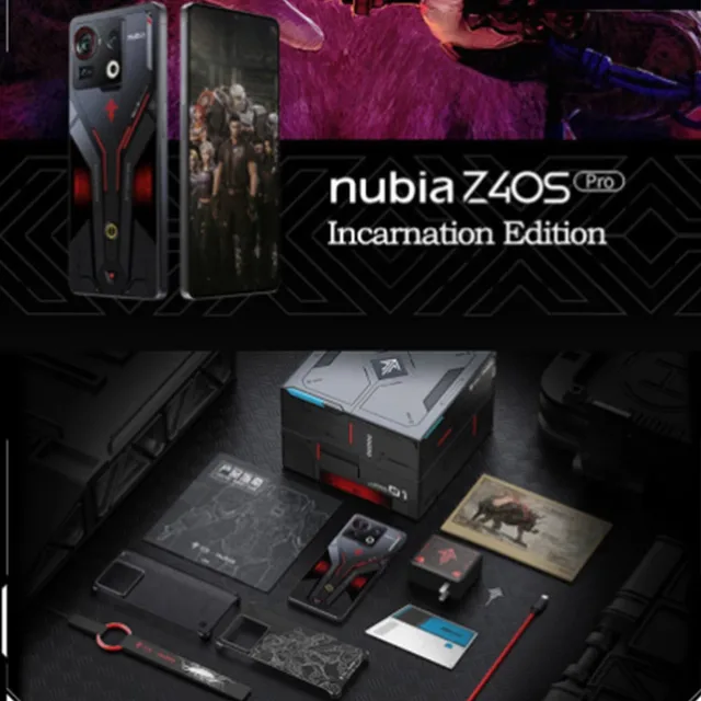 New Official Nubia Z40S Pro Snapdragon 8+ Processor 35mm Custom Optics 5000mAh+80W Fast Charge ...