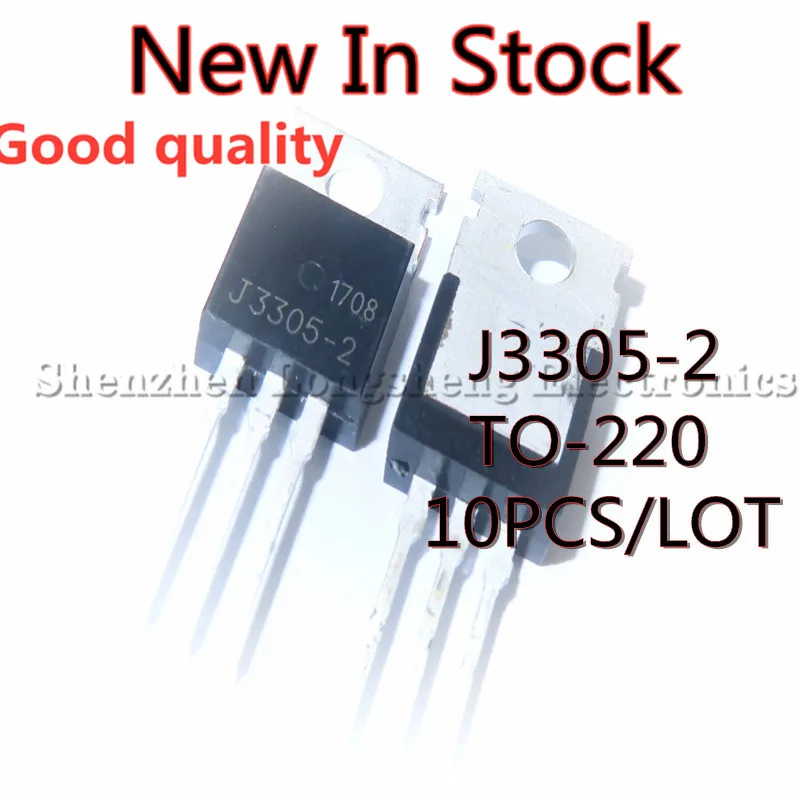 10PCS/LOT New J3305-2 400V 4A TO-220 NPN Power Transistor In Stock ...