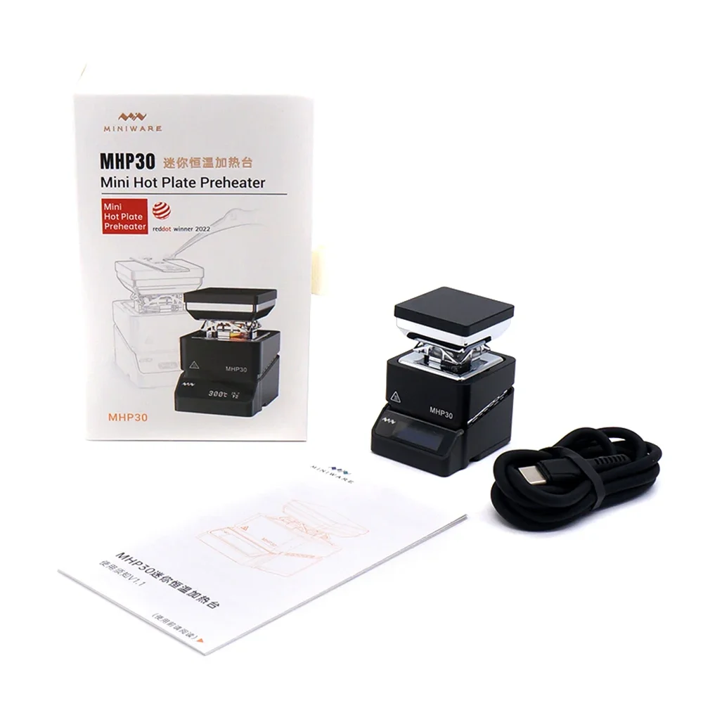 Miniware-MHP30-Mini-Hot-Plate-Preheater-30-30mm-Heating-Area-Constant ...
