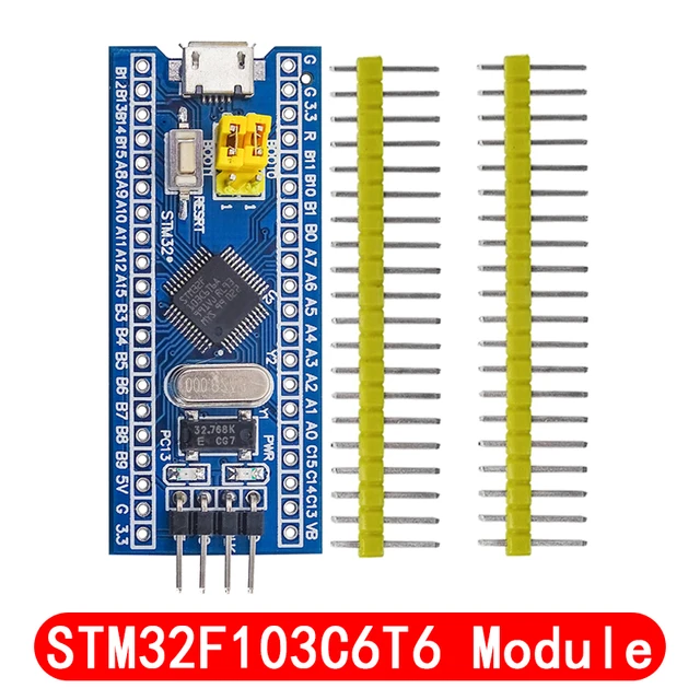 Placa de desarrollo de sistema mínimo STM32F103C8T6 CH32F103C8T6 ARM STM32, STM32F401 STM32F411 ...