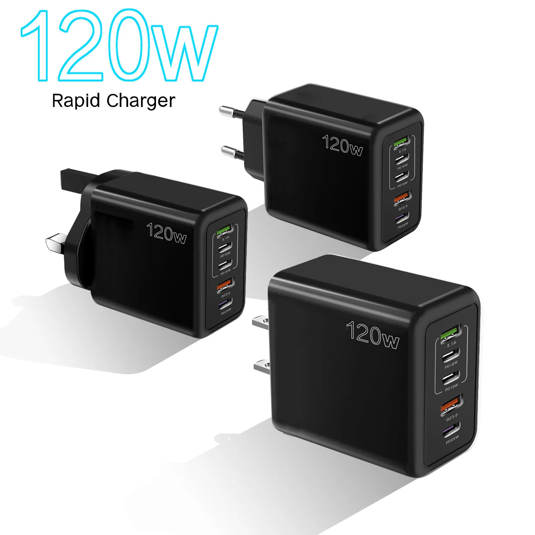 CE-certified-mobile-phone-120W-charger-16W-European-and-American ...