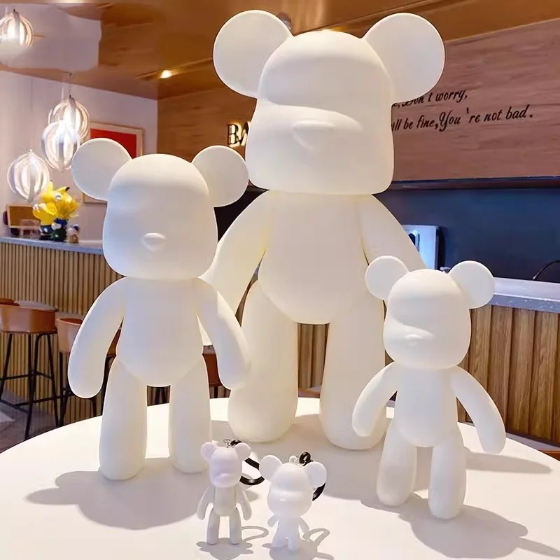 Bearbrick-figuras-de-oso-hechas-a-mano-grafiti-Original-pintura-de ...