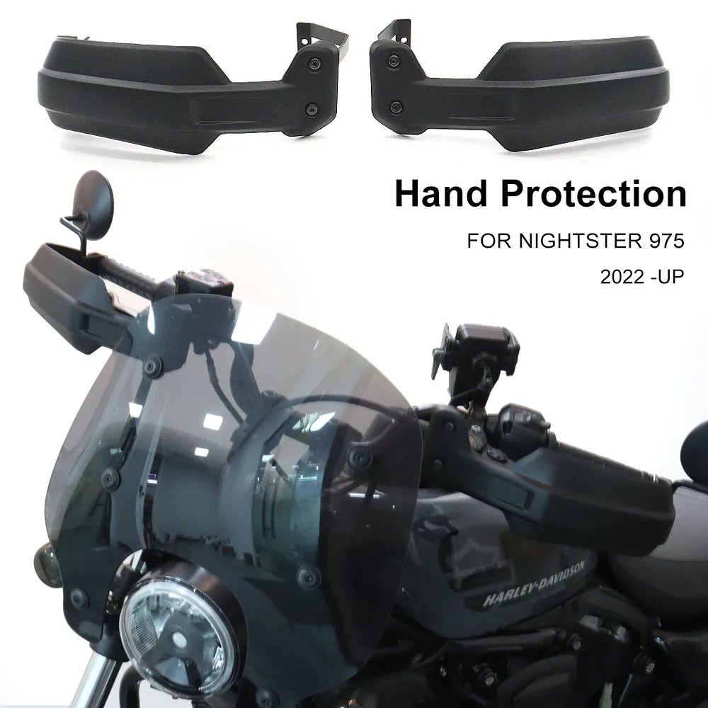Motorcycle-Handle-Bar-Hand-Guard-Handguard-Brake-Shell-Protection-Wind ...
