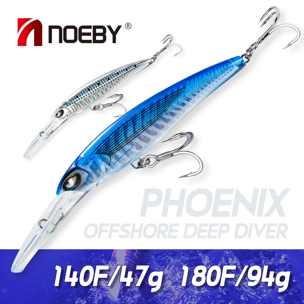 Noeby-Trolling-Minnow-Fishing-Lure-140mm-47g-180mm-94g-Offshore-Deep ...