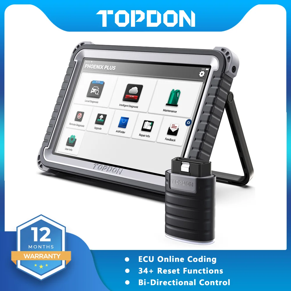 TOPDON-Phoenix-Plus-Car-Diagnostic-Tool-Professional-Scanner-For-Car ...
