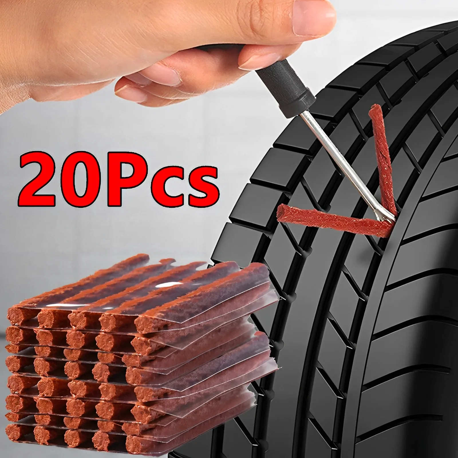 5-10-20Pcs-Tire-Repair-Strips-Car-Moto-Tubeless-Tire-Tyre-Puncture-Plug ...
