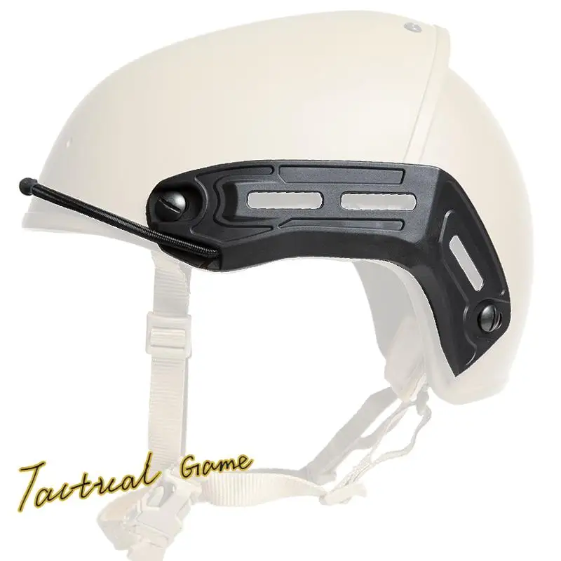Tactical-AF-Helmets-M-L-Specialized-Guide-Rails-with-Bungee-String ...