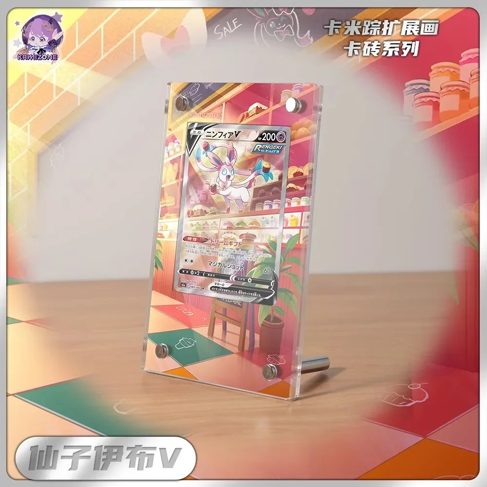 New 2024 Display Stand Mew Magikarp Akari Cynthia Miriam Acrylic Card ...