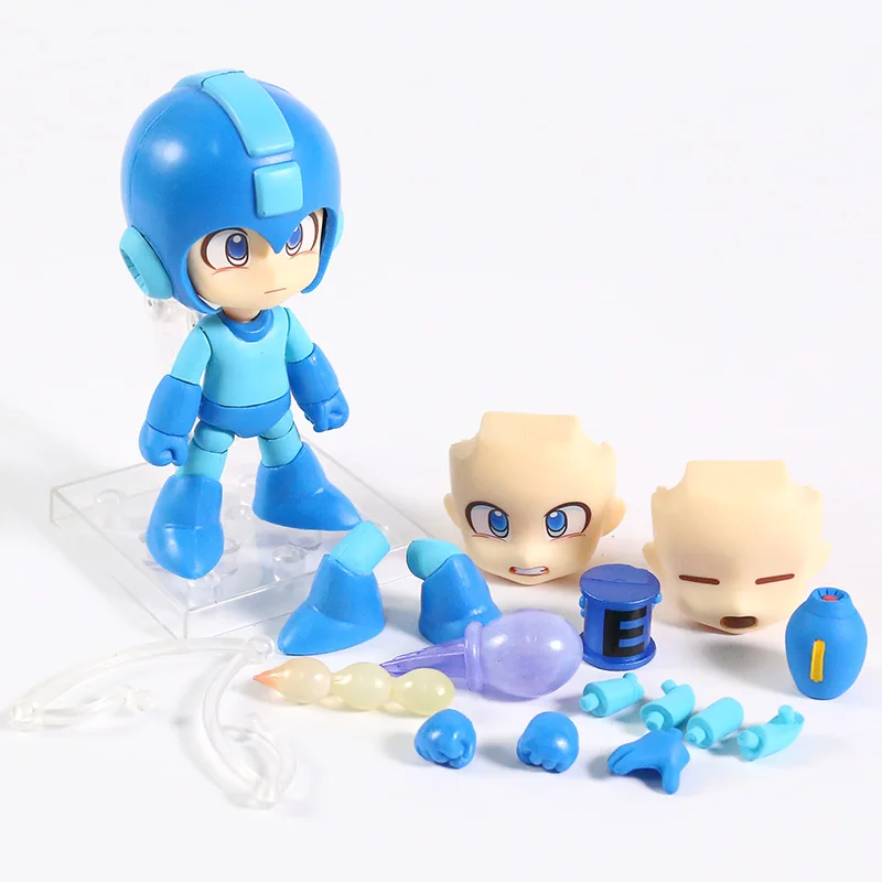 Mega-Man-Kid-Toys-Anime-Rockman-Megaman-Blue-556-Rokkuman-Cute-Model-Q ...