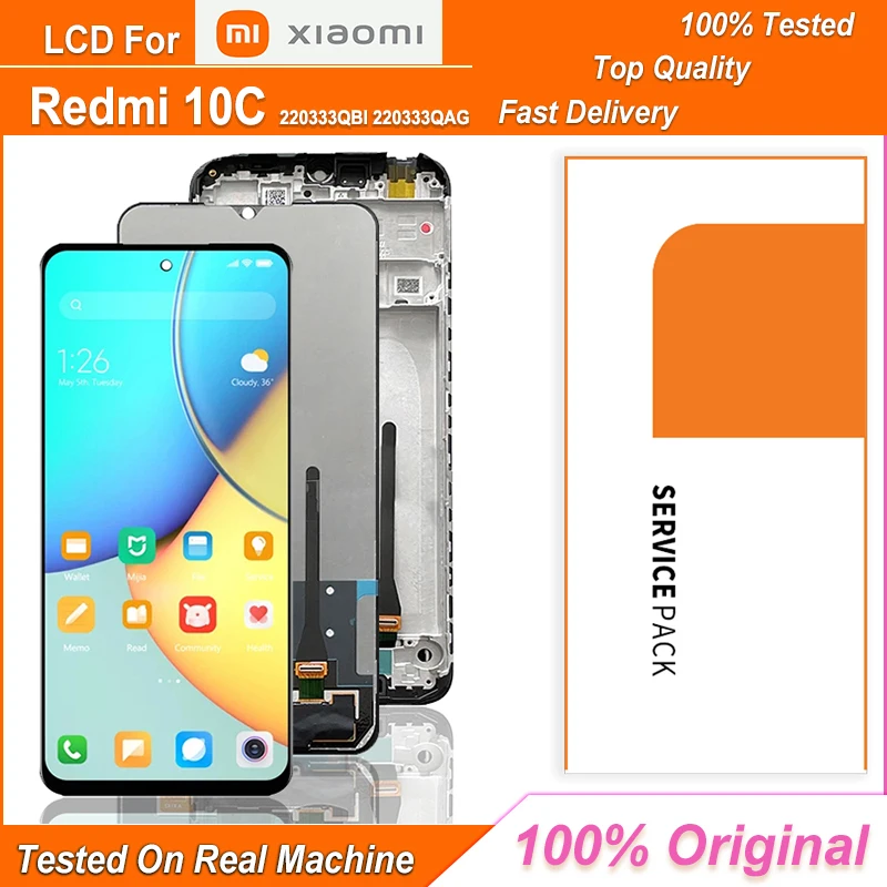 6-71-Original-LCD-For-Xiaomi-Redmi-10C-LCD-Touch-Screen-Digitizer ...