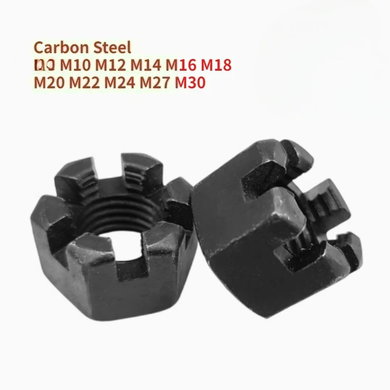 M10 M12 M14 M16 M18 M20 M22 M24 M27 M30 Grade10.9 High-strength Slotted ...