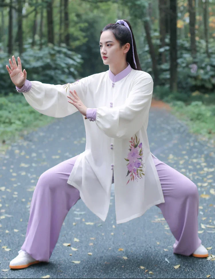 Kung-Fu-Dress-Tai-Chi-Clothes-Martial-Art-Uniform-Wushu-Clothing-Women ...