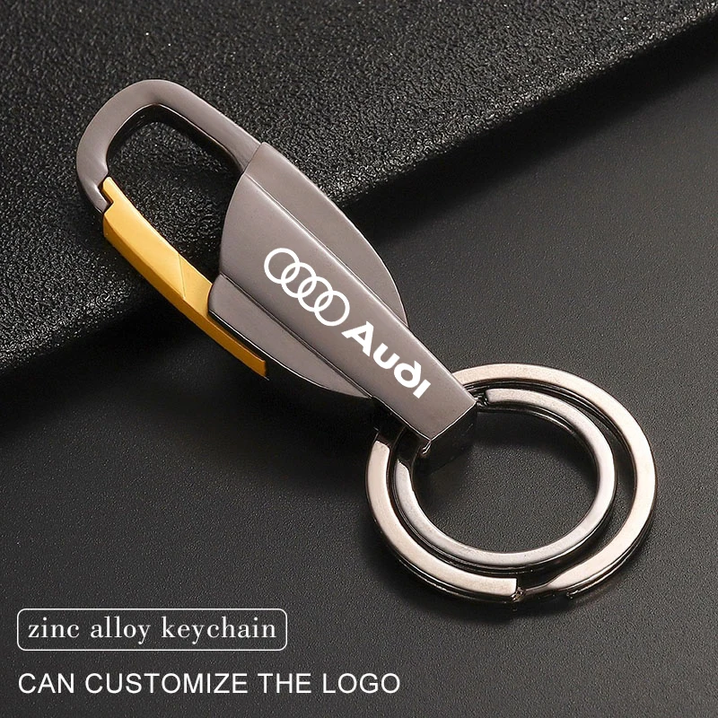 Car-Zinc-Alloy-Key-Ring-Customize-Emblem-Keychain-For-Audi-Sline-A1-A3 ...