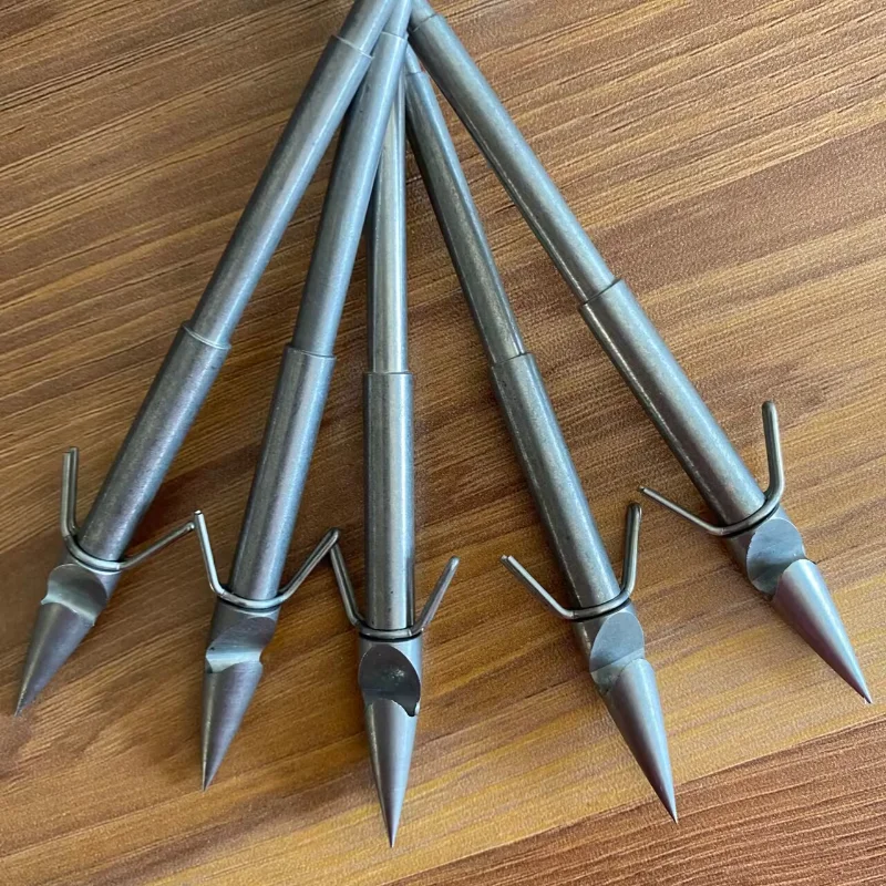 20-10-pcs-Professional-Stainless-Steel-Bowfishing-Broadheads-Arrowhead ...