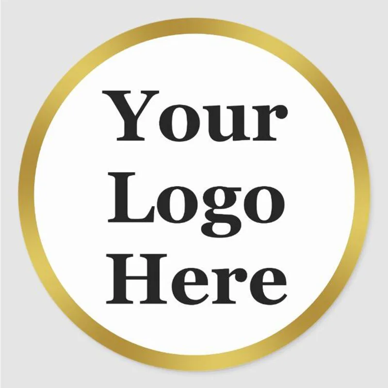 Custom-company-logo-with-your-own-text-logo-sticker-3-10cm-personalised ...