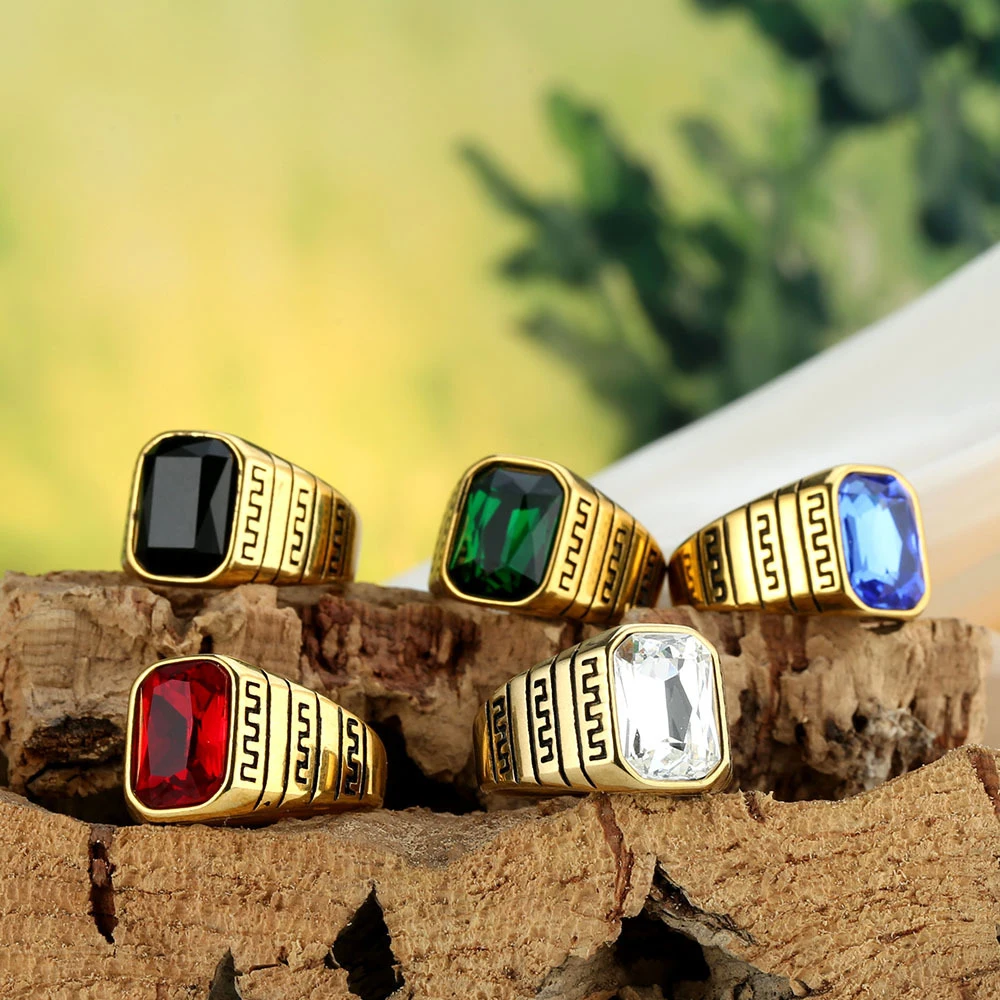 Punk-Personality-High-Quality-Men-Gemstone-Rings-Fashion-Hip-Hop-Rock ...