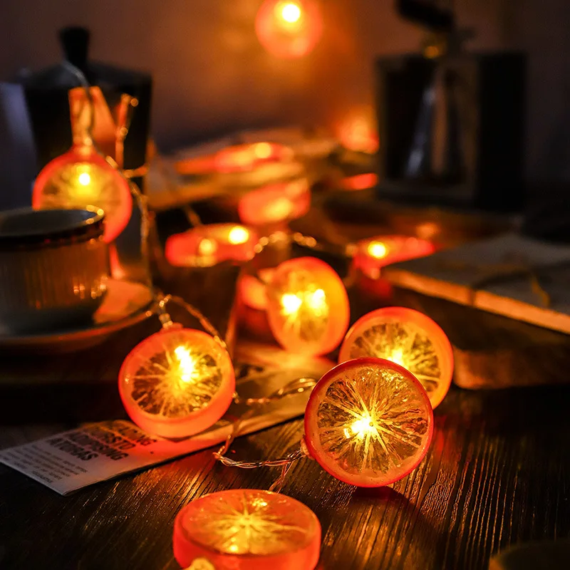 LED-Lemon-String-Lights-para-decora-o-de-jardim-Fairy-Lights-decora-o ...