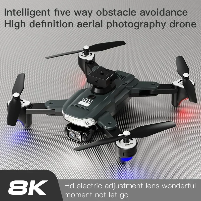 NEW-AE12-Drone-One-Key-Return-ESC-Obstacle-Avoidance-2-4G-Professional ...
