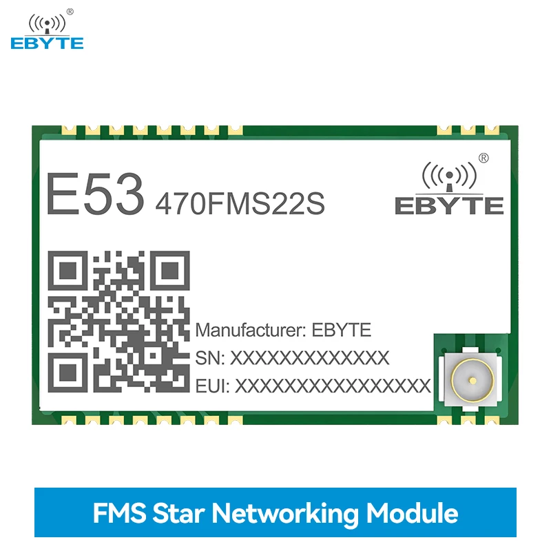 FMS-System-Node-Module-EBYTE-E53-470FMS22S-22dBm-IPEX-Stamp-Hole-3Km-LoRa-Spread-Spectrum ...