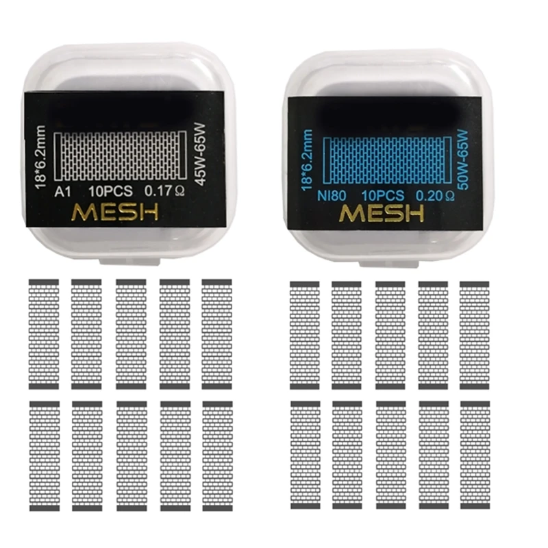 1Box-Meshwork-Pre-Built-Mesh-Coils-A1-NI80-Mesh-Style-Coil-Wire ...