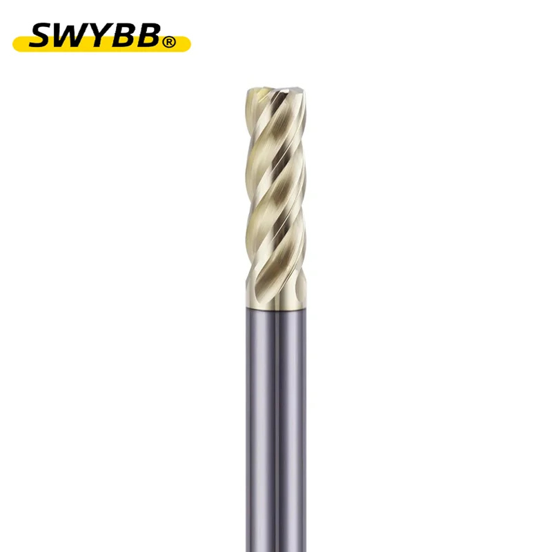 SWYBB-R-Bullnose-Corner-Radius-End-Mill-CNC-cortador-de-carburo-de ...