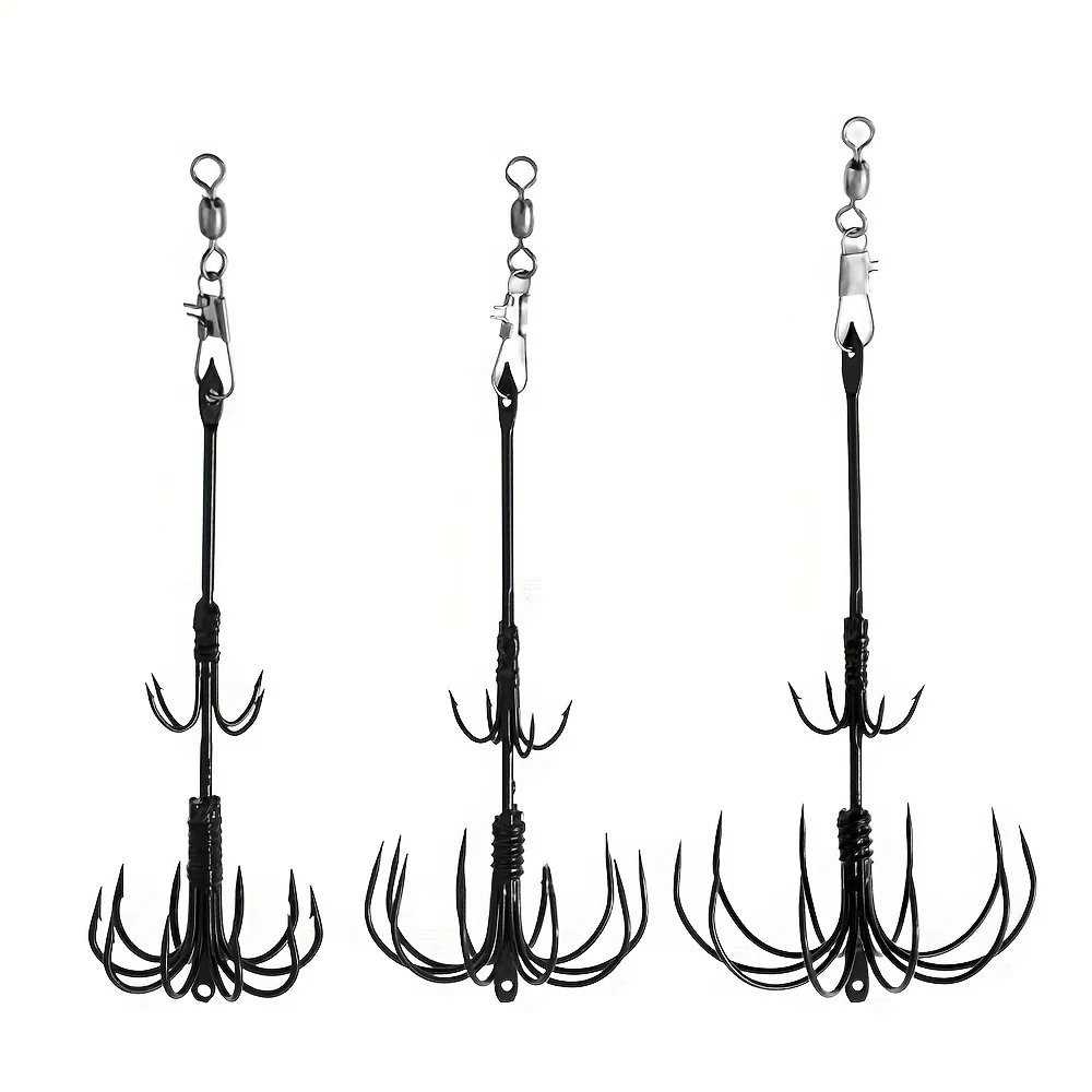 1Pcs-Double-deck-Squid-Hook-Squid-Jigs-Sea-Fishing-Octopus-Hook-Squid ...