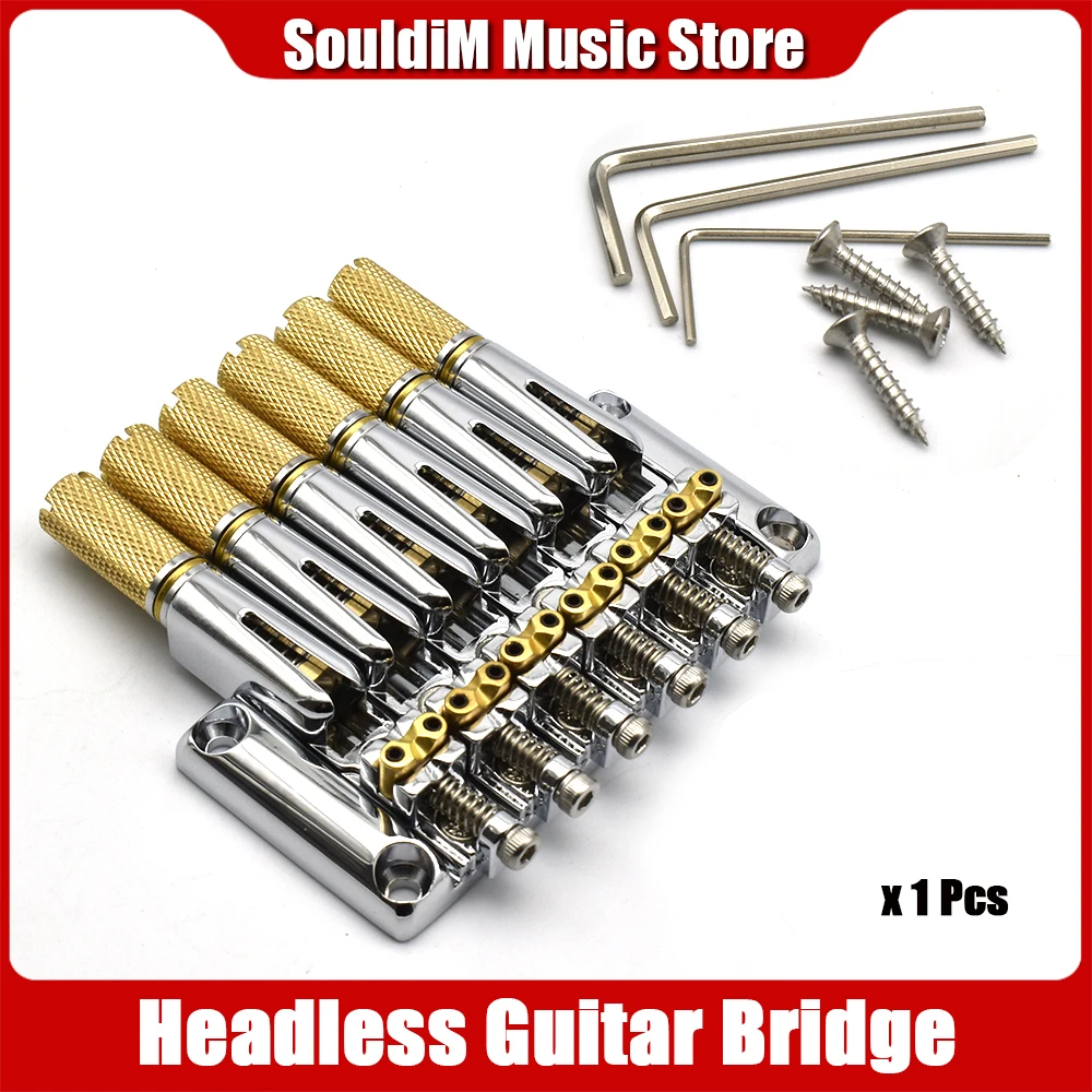 Metal-Headless-Guitar-Bridge-for-Headless-Guitar-Musical-Instrument ...