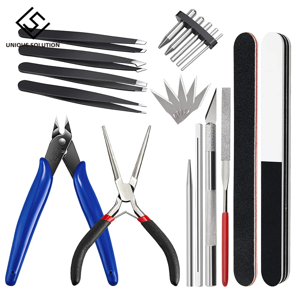 Metal Puzzle Tool Set DIY Metal Model Kits Bending for 3D Metal Jigsaw ...