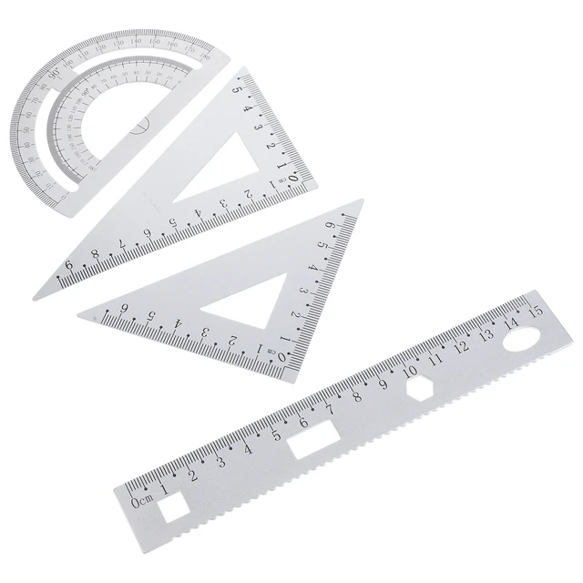 Metal Triangle Ruler