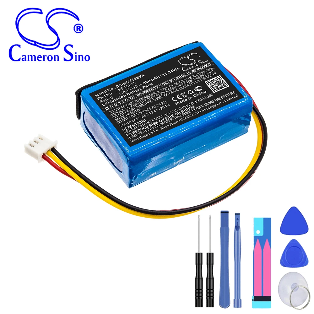 Vacuum-800mAh-11-84Wh-Battery-For-HOBOT-HB16815-HOBOT-168-188-198-268 ...
