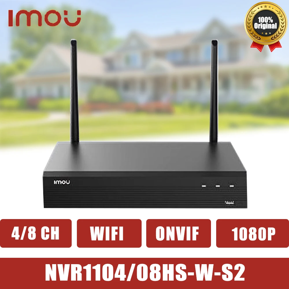Dahua Imou 4 8CH Wireless Network Video Recorder Smart H 265 1080P Dahua Imou 4 8CH Wireless Network Video Recorder Smart H 265 1080P