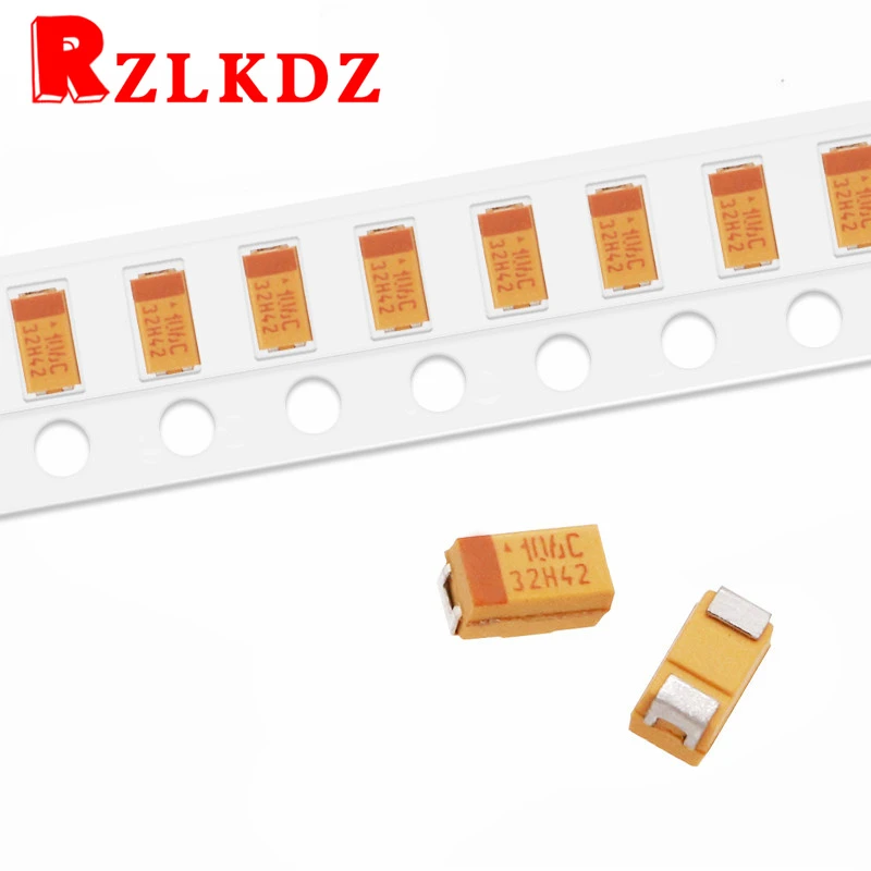 20pcs A 3216 10uF 16V 106 106C SMD tantalum capacitor| | - AliExpress