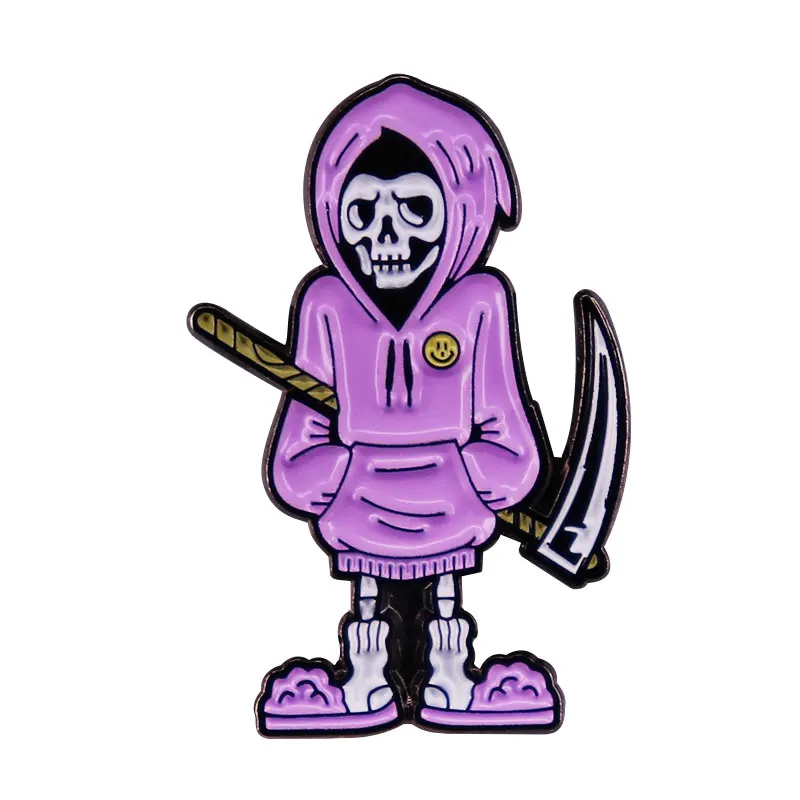 Drawings Of Grim Reaper Face