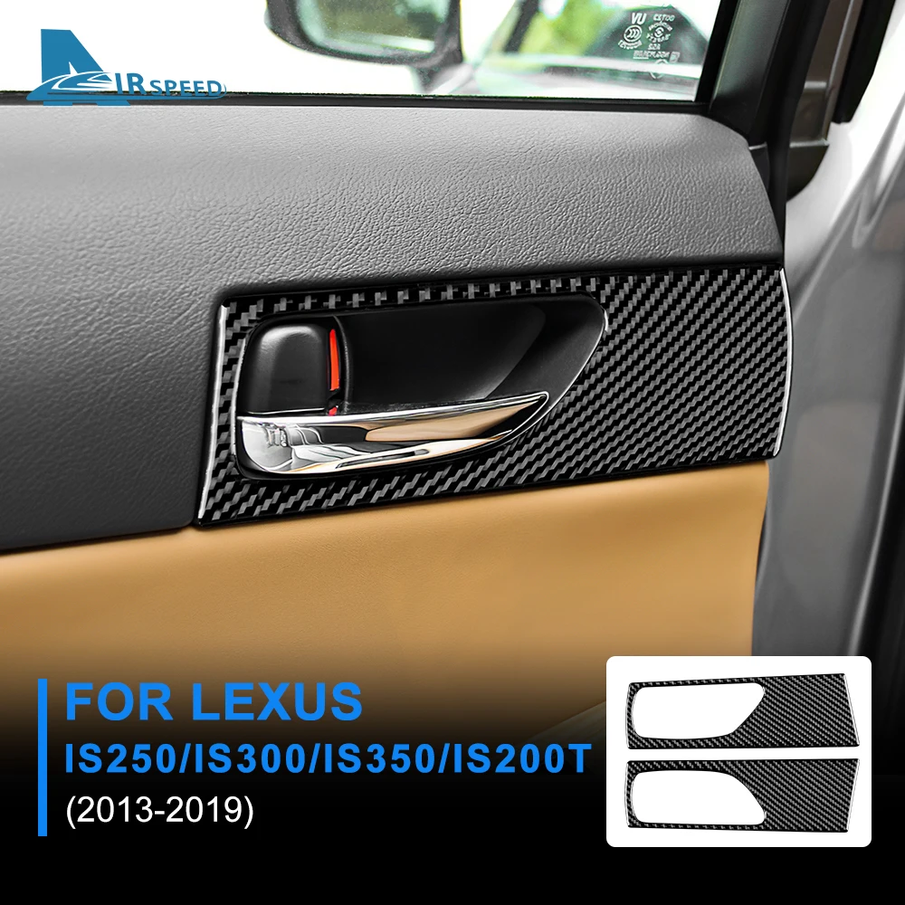Real-Carbon-Fiber-Sticker-For-Lexus-IS250-300-350-200T-2013-2019-Rear ...
