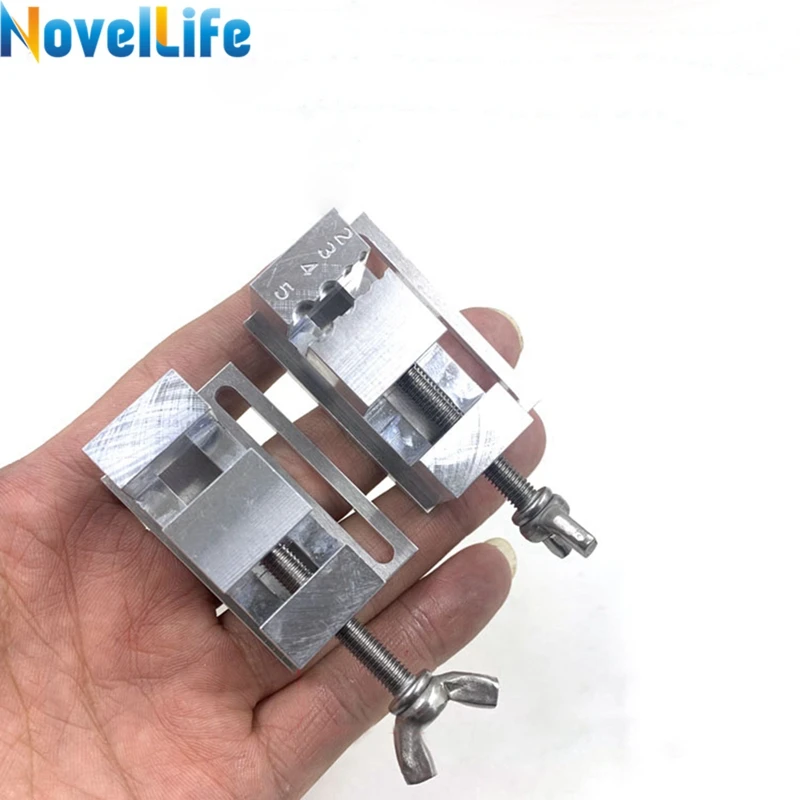 Mini Drill Press Vise Flat Clamp Universal Table Bench Vice Workbench ...
