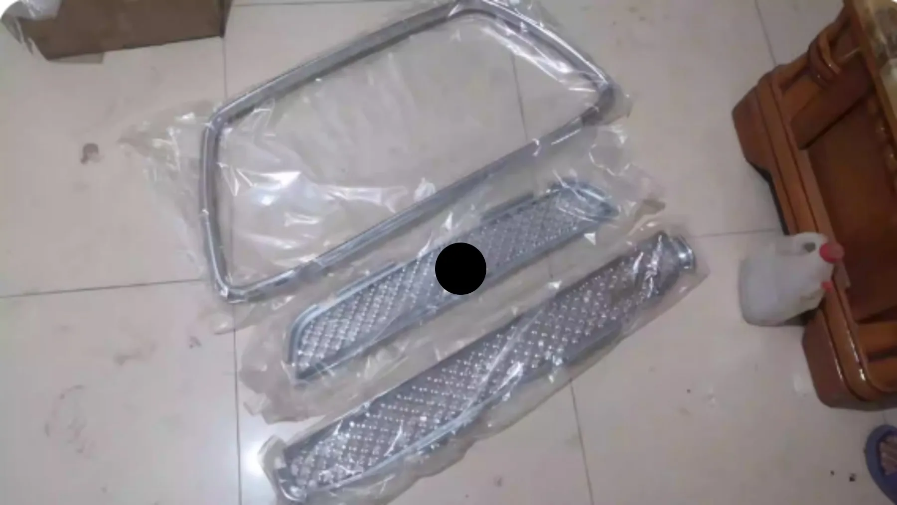 Front-Bumper-Grill-mask-for-Mitsubishi-ASX-13-15-Radiator-Grille-Car ...