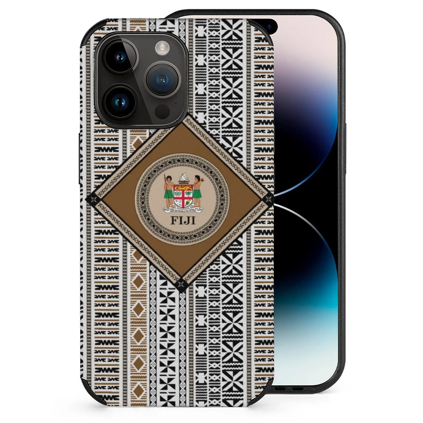 Fijian-Kesakesa-Vakaviti-Tapa-Masi-Design-Phone-Case-For-Apple-Iphone ...