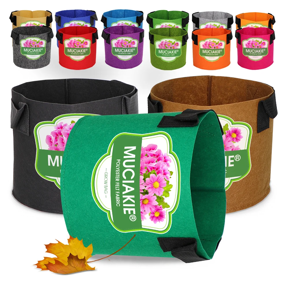 15-Color-1-30-Gallon-Plant-Grow-Bag-with-Handles-1MM-Thickness-Fabric ...