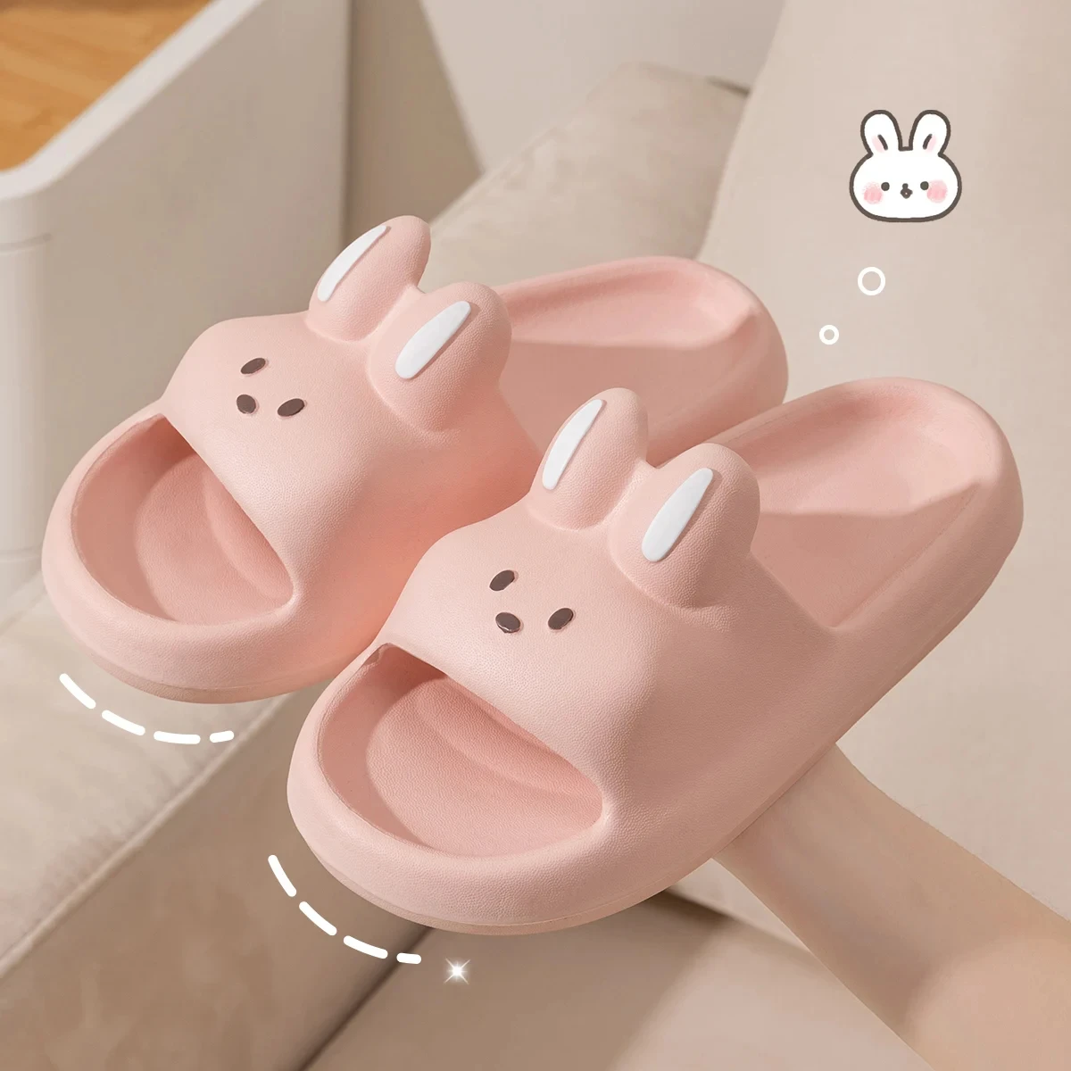 Pillow-Rabbit-Slippers-for-Women-and-Men-House-Slides-Shower-Sandals ...