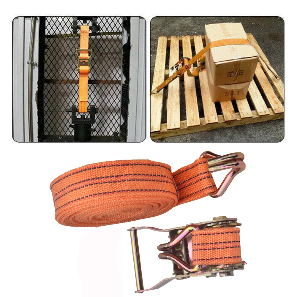 40mm-Car-Tension-Rope-Tie-Down-Strap-Strong-Ratchet-Belt-Luggage-Bag ...