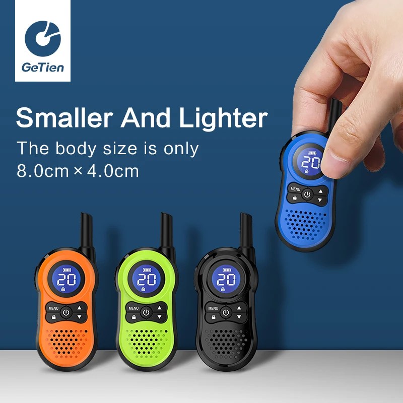 Getien-Ultra-Mini-Walkie-Talkie-Portable-Radio-Communication ...